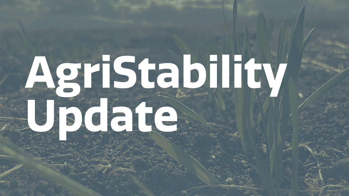 AgriStability Update - September 2022 | SCIC